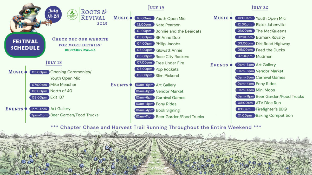 Event Calendar | Roots & Revival